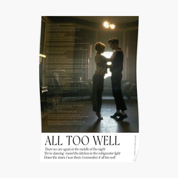 "All Too Well Film poster" Poster for Sale by SerenaChoe | Redbubble
