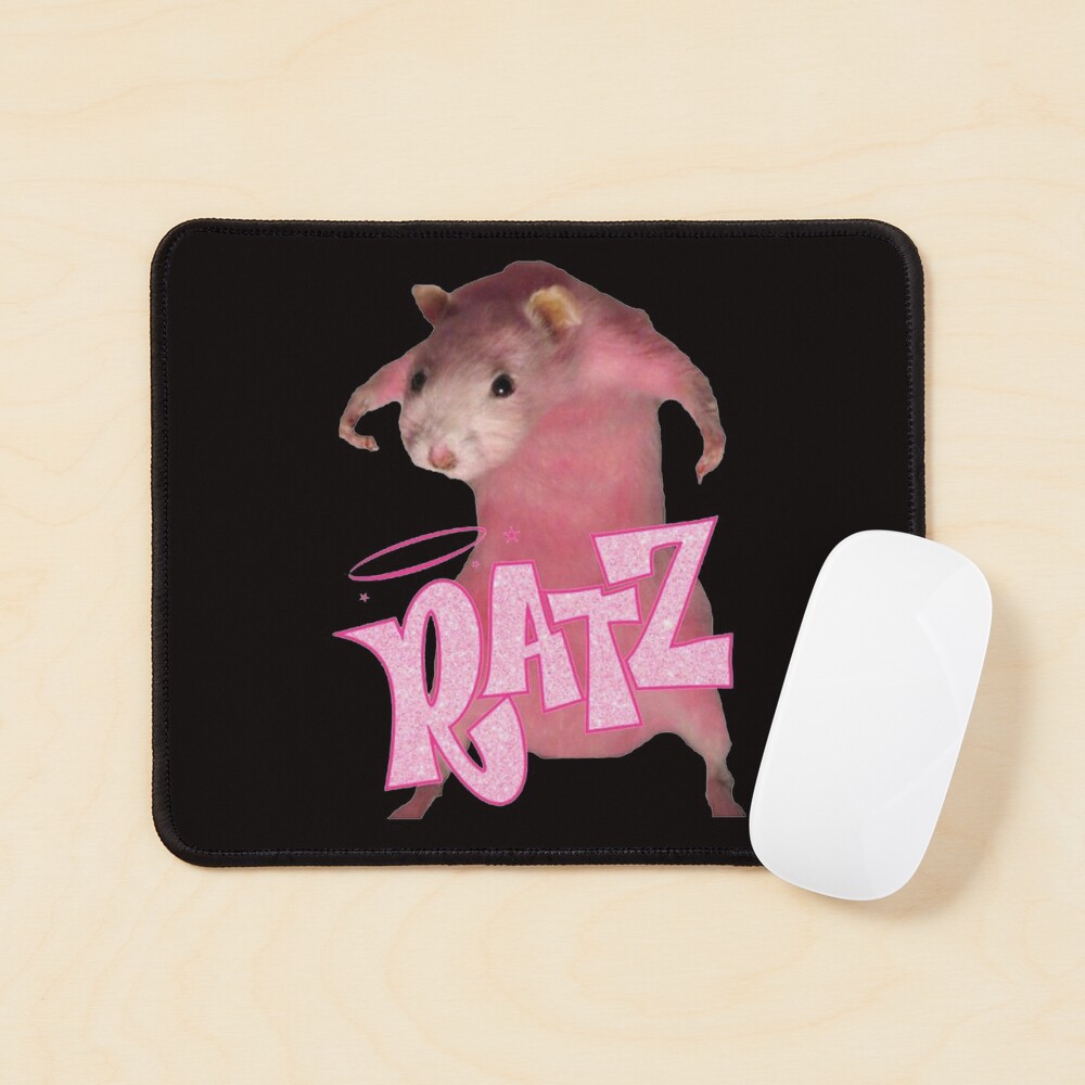 "RATZ Pink Meme" Sticker for Sale by CristinaWaihape | Redbubble