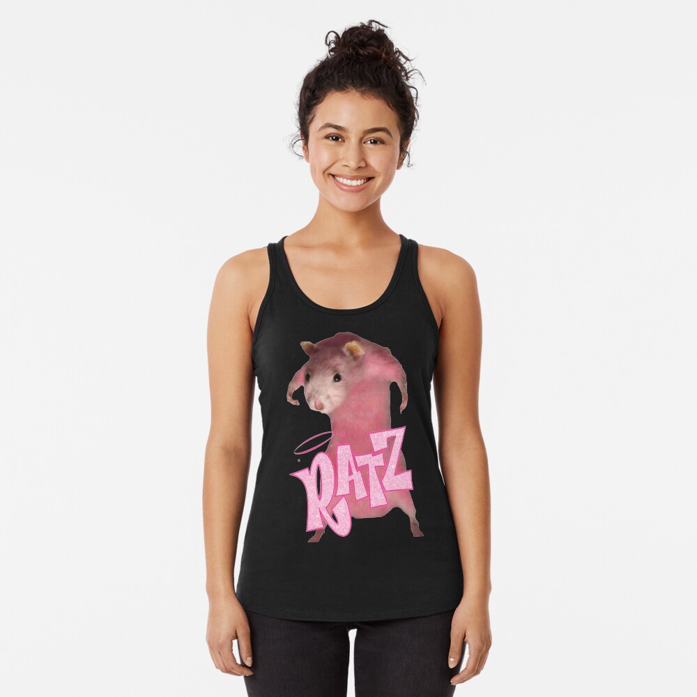 "RATZ Pink Meme" Sticker for Sale by CristinaWaihape | Redbubble