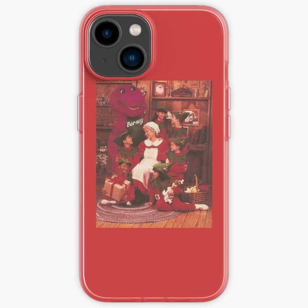 "Barney Waiting For Santa" iPhone Case for Sale by makeachange92 ...