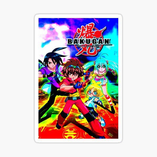 "bakugan" Sticker for Sale by SOPHIA-AR | Redbubble