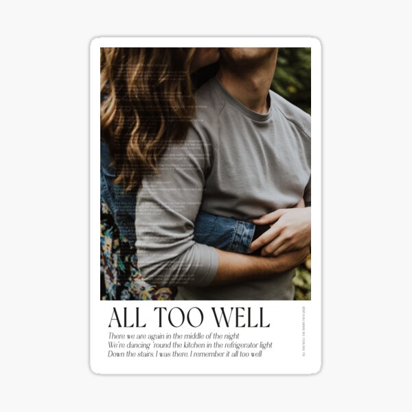 "All Too Well Film poster" Sticker for Sale by SerenaChoe | Redbubble