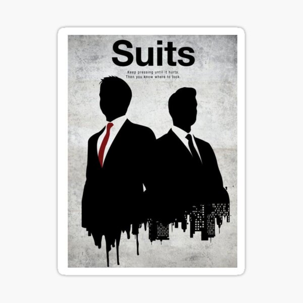 "Suits Specter" Sticker by NaimMangaPic | Redbubble