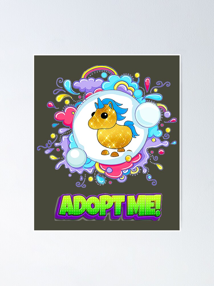"Adopt me " Poster for Sale by SamuelRi | Redbubble