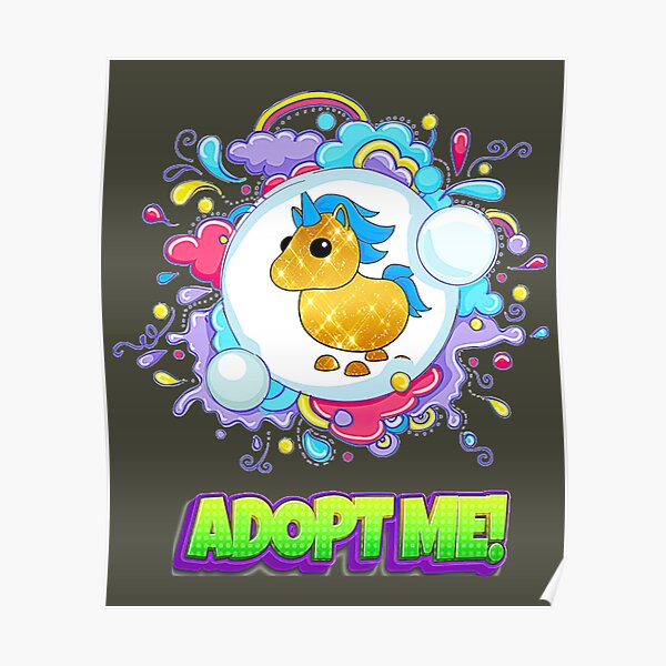 "Adopt me " Poster for Sale by SamuelRi | Redbubble