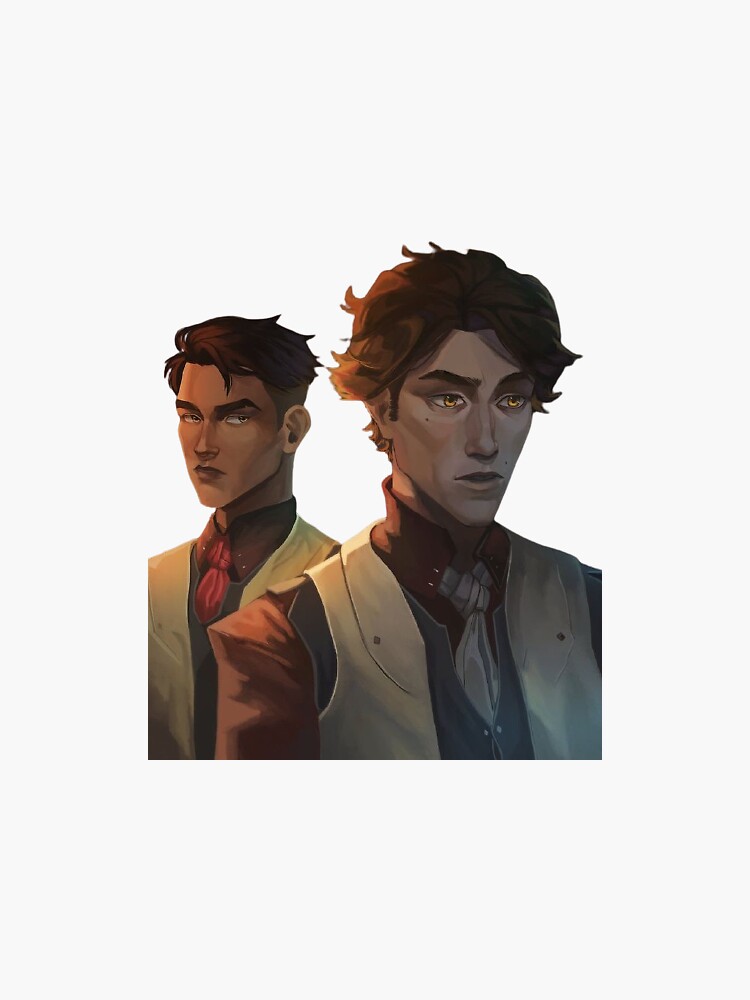"jayce and viktor" Sticker for Sale by itsacruelsummer | Redbubble