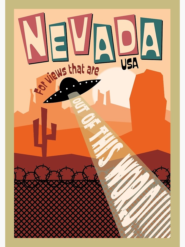 "Nevada - Vintage Travel Poster" Poster for Sale by ToddRDesign | Redbubble
