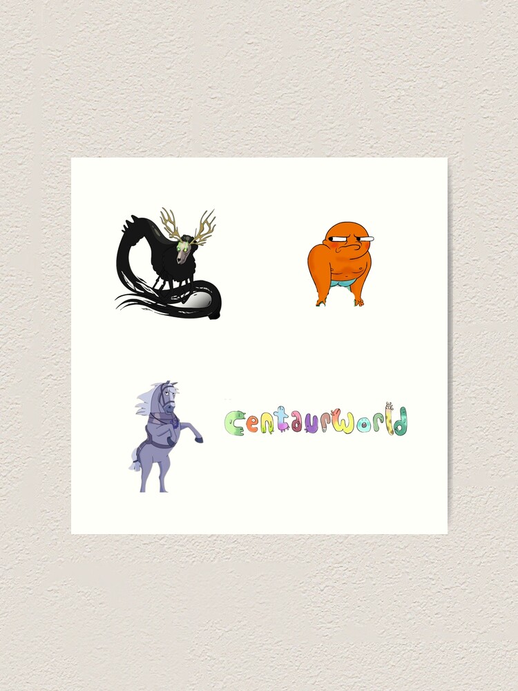 "centaurworld netflix show all characters horse ched no where king ...