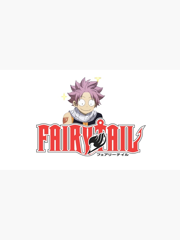 "Fairy Tail Natsu logo" Poster by little-redshore | Redbubble