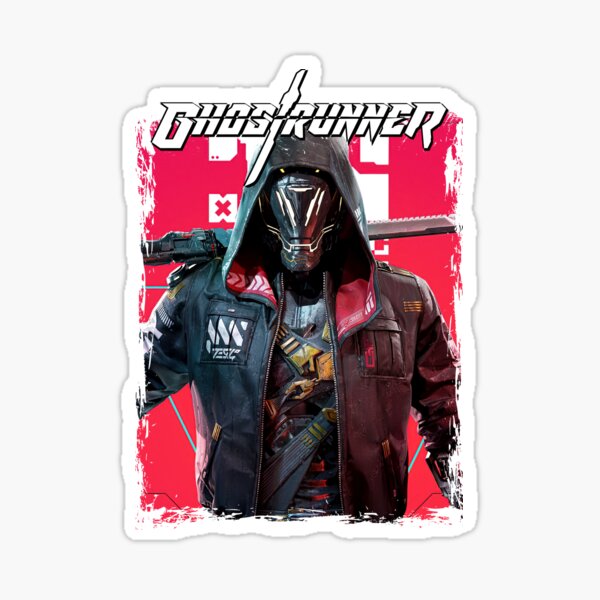 "Ghostrunner game" Sticker by Kimmy73RB | Redbubble