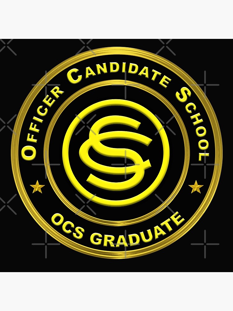 "Officer Candidate School " Poster for Sale by SoldierAlways | Redbubble