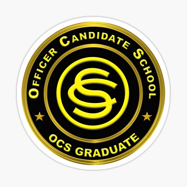 "Officer Candidate School " Sticker by SoldierAlways | Redbubble
