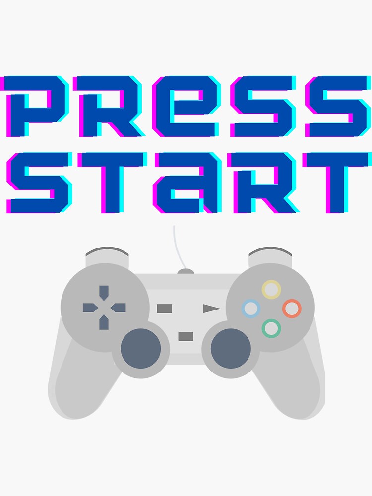 "Game Logo" Sticker by klstgrc | Redbubble