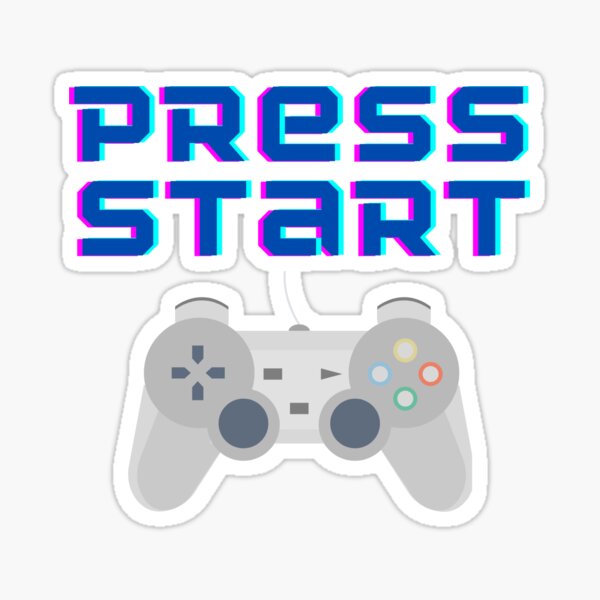 "Game Logo" Sticker by klstgrc | Redbubble