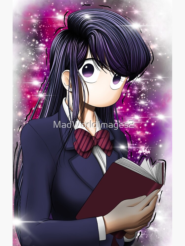 "Komi Cute Mode ON!!!" Poster for Sale by MadWorldImages2 | Redbubble
