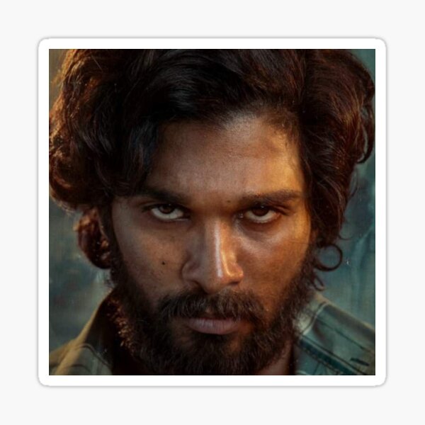 "Pushpa raj t-shirt " Sticker for Sale by TPS21 | Redbubble