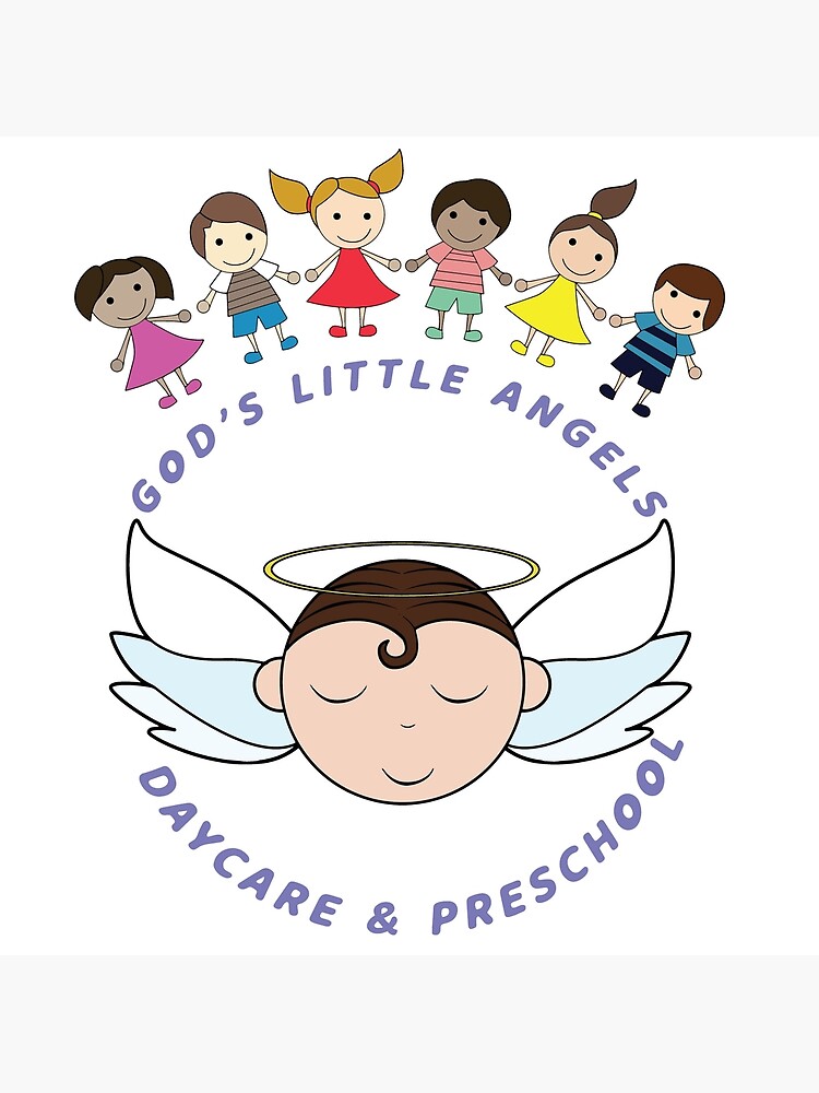"God's Little Angels Logo Color" Poster for Sale by khaostheory1990 ...