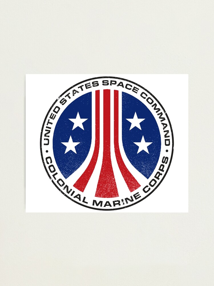 "Colonial Marine logo" Photographic Print for Sale by mookey1976 ...