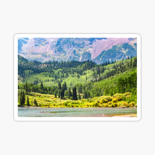 "Colorado Mountains" Sticker for Sale by klphotos | Redbubble
