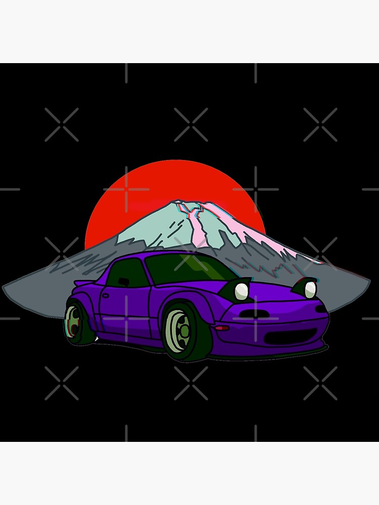 "ricer miata" Poster for Sale by Nasreddine23 | Redbubble