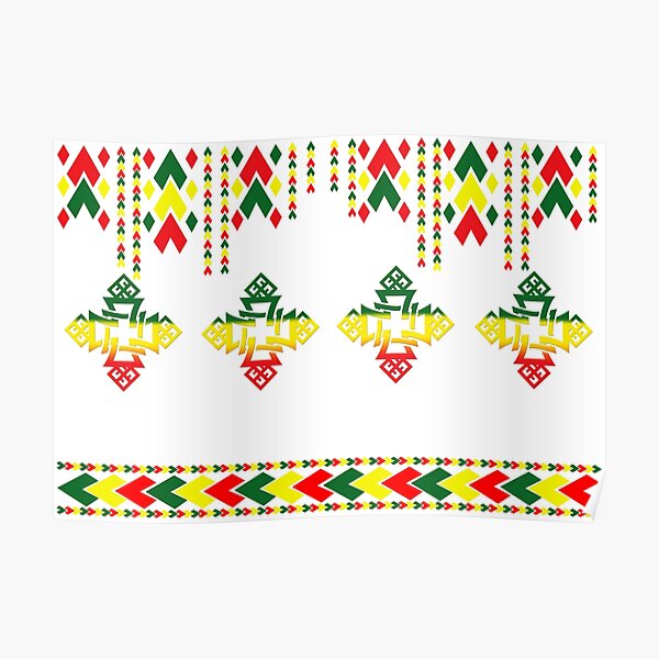 "Habesha Ethiopia Telet" Poster for Sale by Ermiyas | Redbubble
