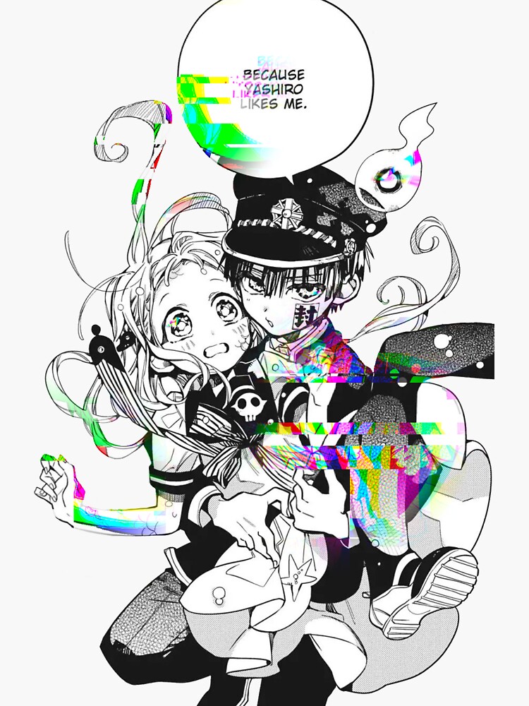 "Tbhk nene yashiro hanako" Sticker by bbydntbemo | Redbubble