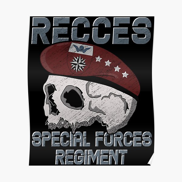 "Recces South African Special Force Air SANDF 1385" Poster by TheAplus ...