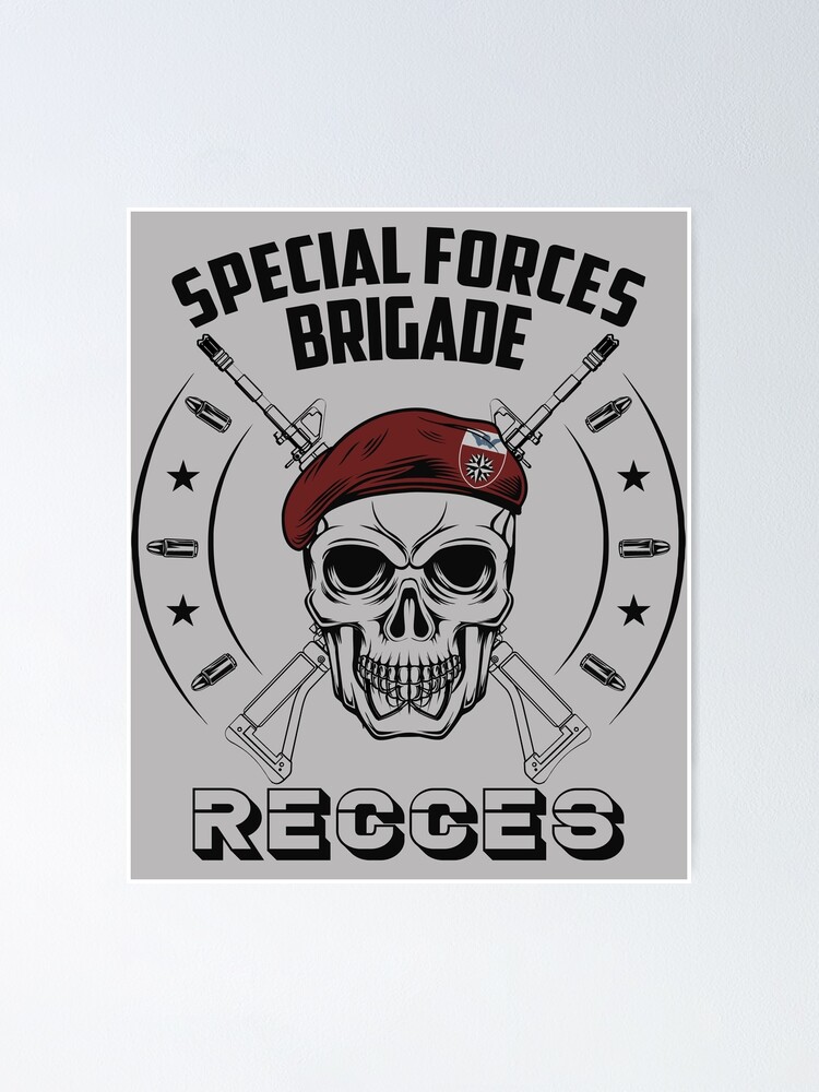 "Recces South African Special Force Air SANDF 1388" Poster for Sale by ...
