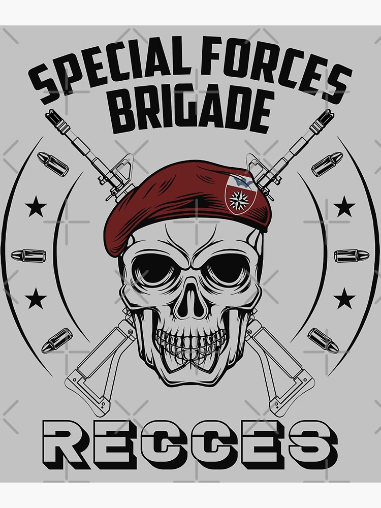 "Recces South African Special Force Air SANDF 1388" Sticker for Sale by ...