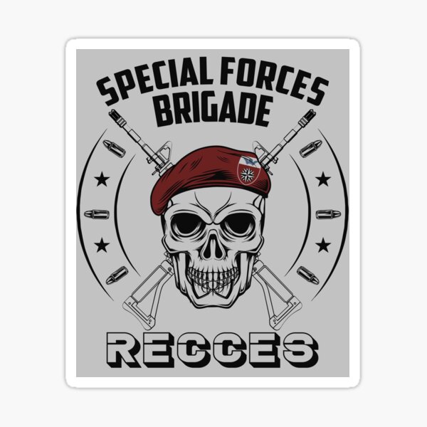 "Recces South African Special Force Air SANDF 1388" Sticker for Sale by ...