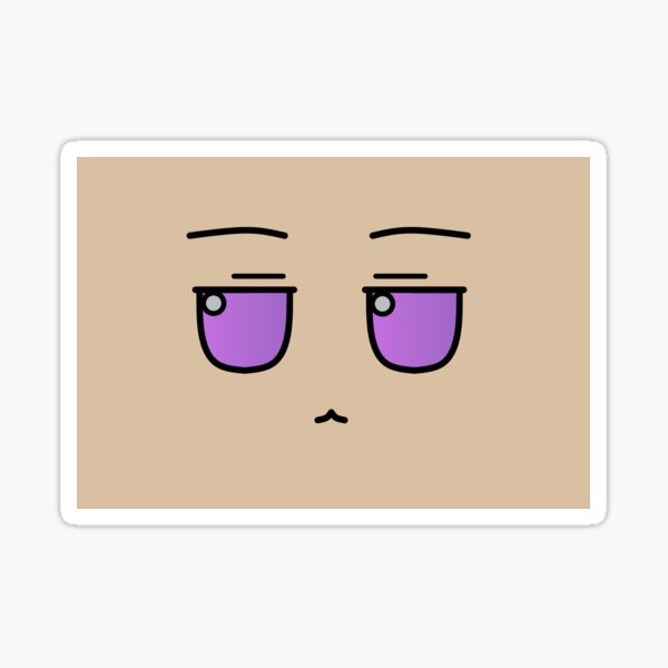 "Patchouli Fumo Face" Sticker by viedogaems | Redbubble