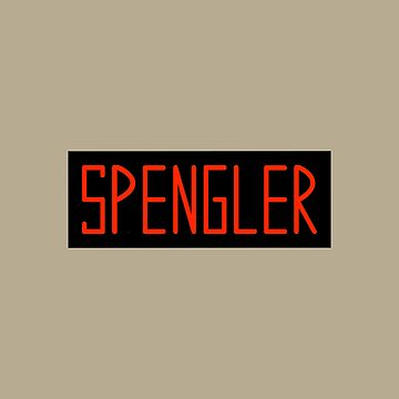 "Egon Spengler Name Tag" Art Board Print for Sale by Total-Cult | Redbubble
