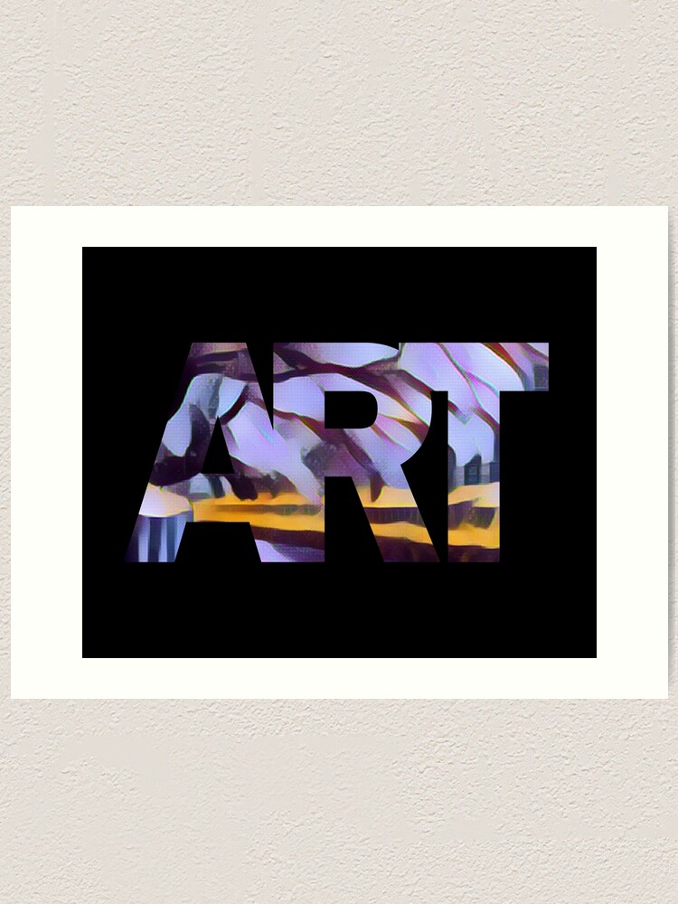 "Art in word art Classic Essential Snowy Forest" Art Print for Sale by ...