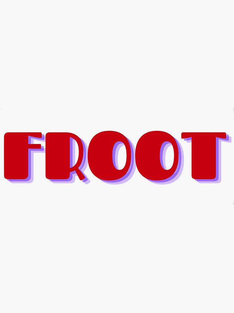 "FROOT - MARINA AND THE DIAMONDS" Sticker by FROOTYTEES | Redbubble