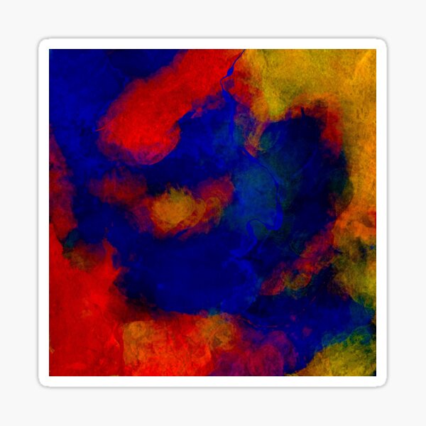 "Color Spill" Sticker by Artpiphany | Redbubble