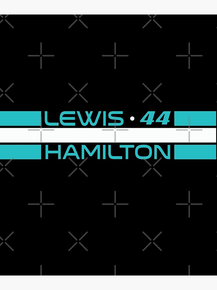 "F1 Lewis Hamilton 44 " Poster for Sale by khaled80 | Redbubble