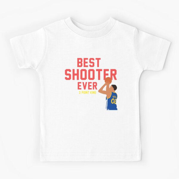 " artwork best shooter ever 3 - point king basketball fans art" Kids T ...