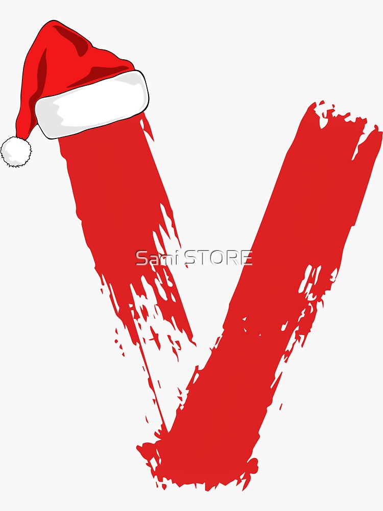 "Red Vlone " Sticker by saminour | Redbubble