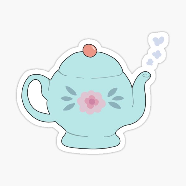 "Teapot" Sticker for Sale by esmemakes | Redbubble