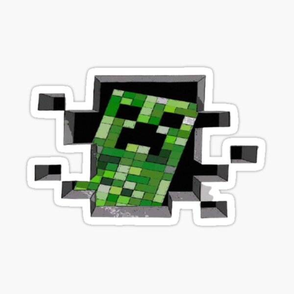 Pegatina «Minecraft, Minecraft, camisetas de Minecraft, gorra de ...