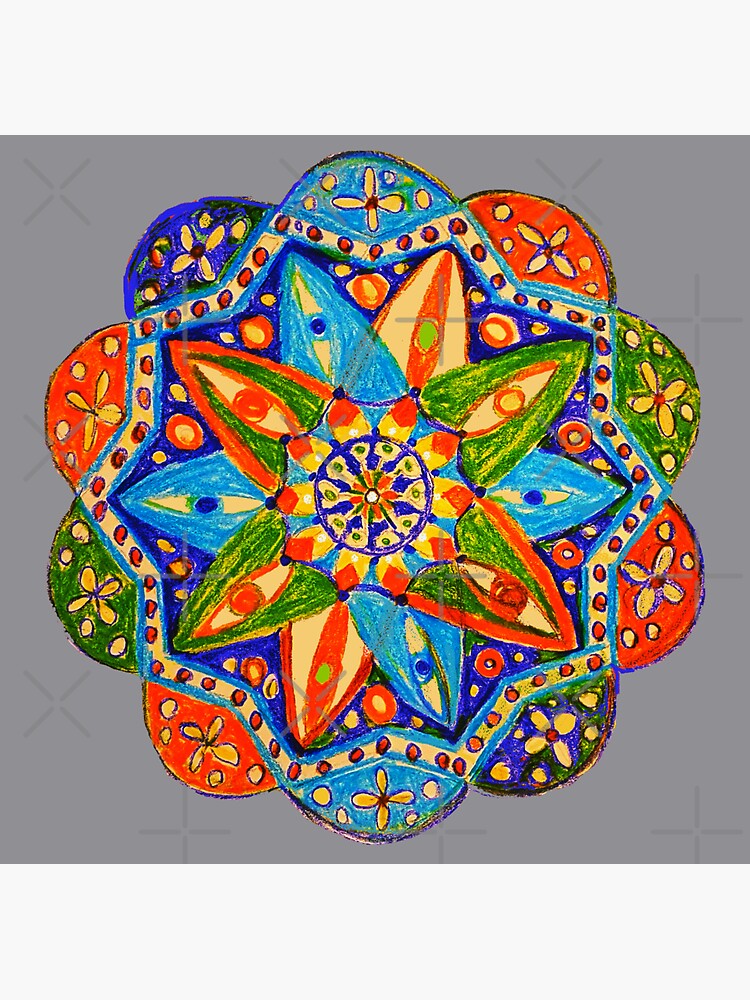 "Decagon art" Sticker for Sale by annasofia | Redbubble