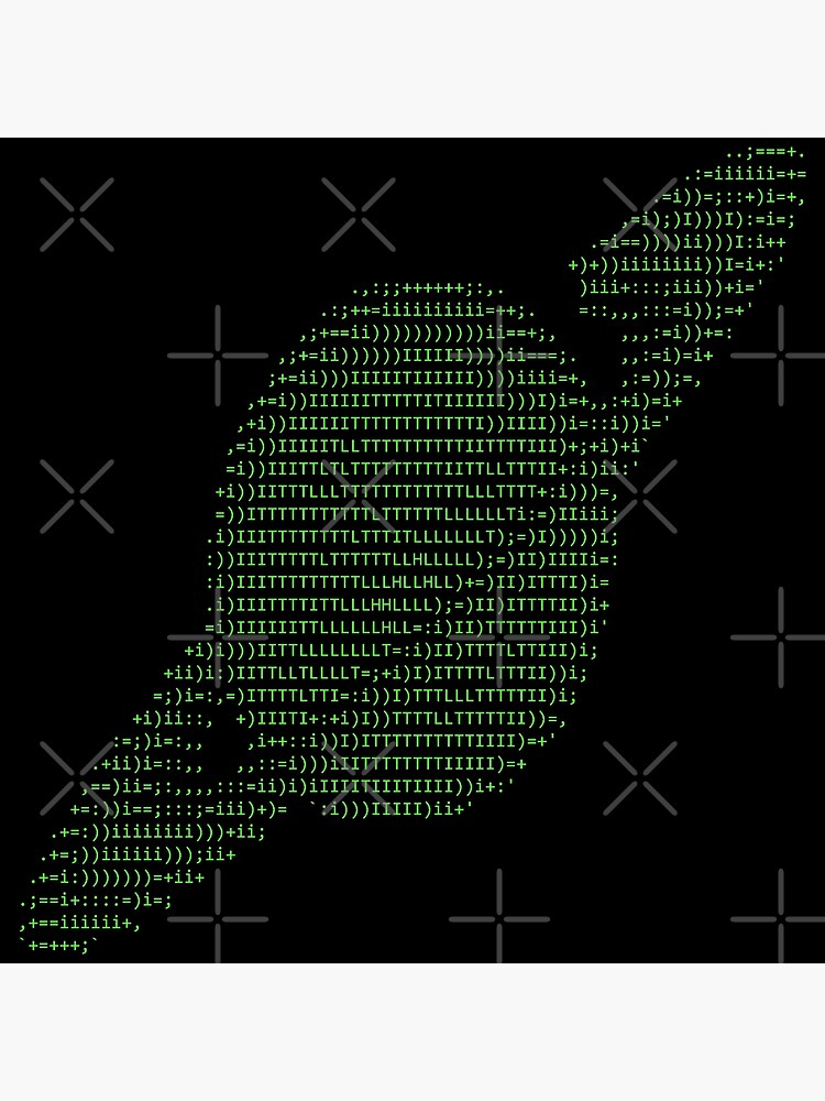 "Jupiter Ascii Art" Poster for Sale by typo-n-quotes | Redbubble