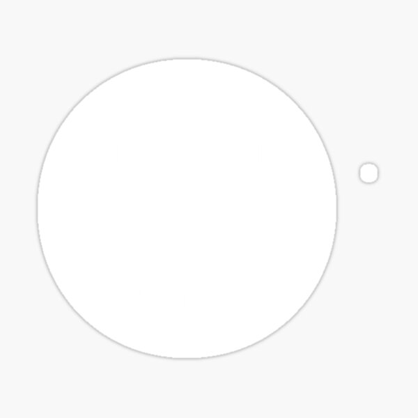 "Triangle of Pacts - Red Dragon/Grand Grimoire (white)" Sticker for ...