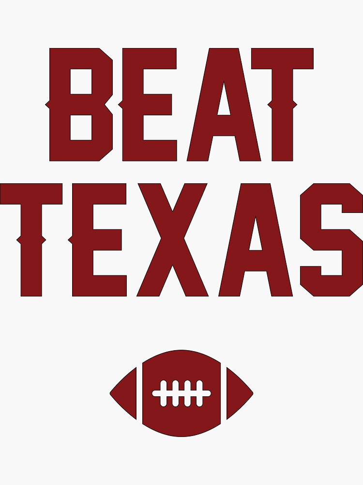 "The Beat Texas" Sticker for Sale by franklinprintco | Redbubble