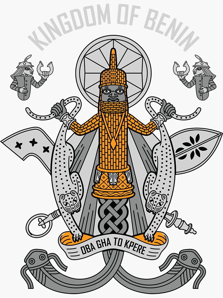 "THE DIVINE KING" Sticker by binicards | Redbubble