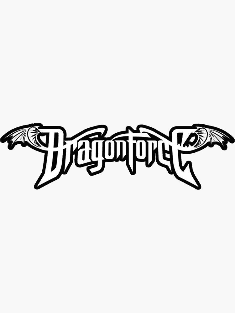 "DRAGONFORCE LOGO Essential T-Shirt" Sticker for Sale by ...