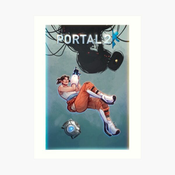 "Portal 2" Art Print for Sale by Kalina-animag | Redbubble