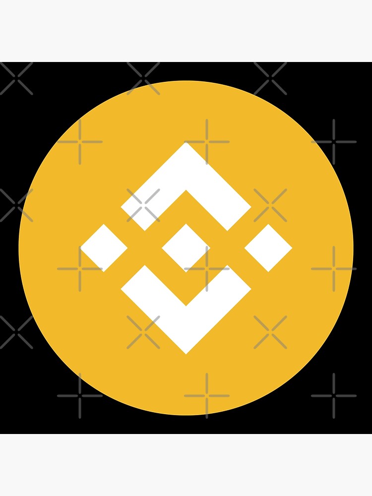 "Binance BNB cryptocurrency logo" Poster for Sale by angelusdark ...