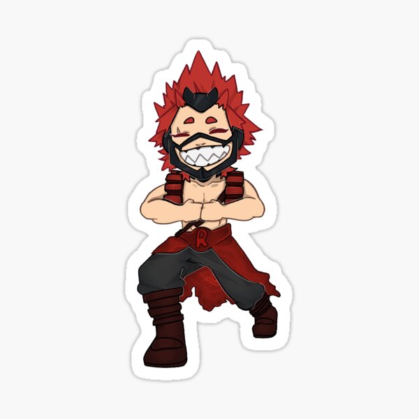 "Kirishima Eijiro Boku No Hero Academia (BNHA) sticker" Sticker by ...