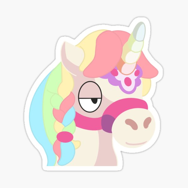 "Buttermilk - Unipony/Unicorn" Sticker for Sale by RheinhrdtBeauty ...